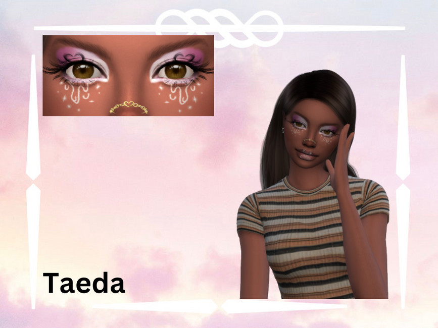 The Sims Resource - Cry Baby Eyeshadow