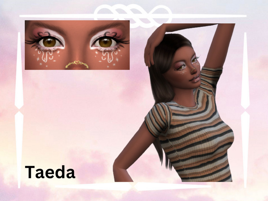 The Sims Resource - Cry Baby Eyeshadow