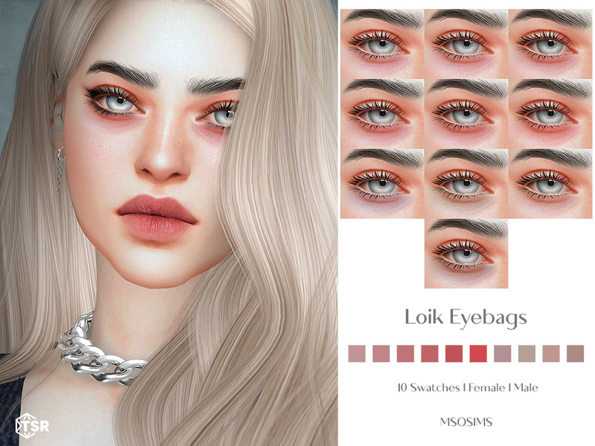 The Sims Resource - Loik Eyebags