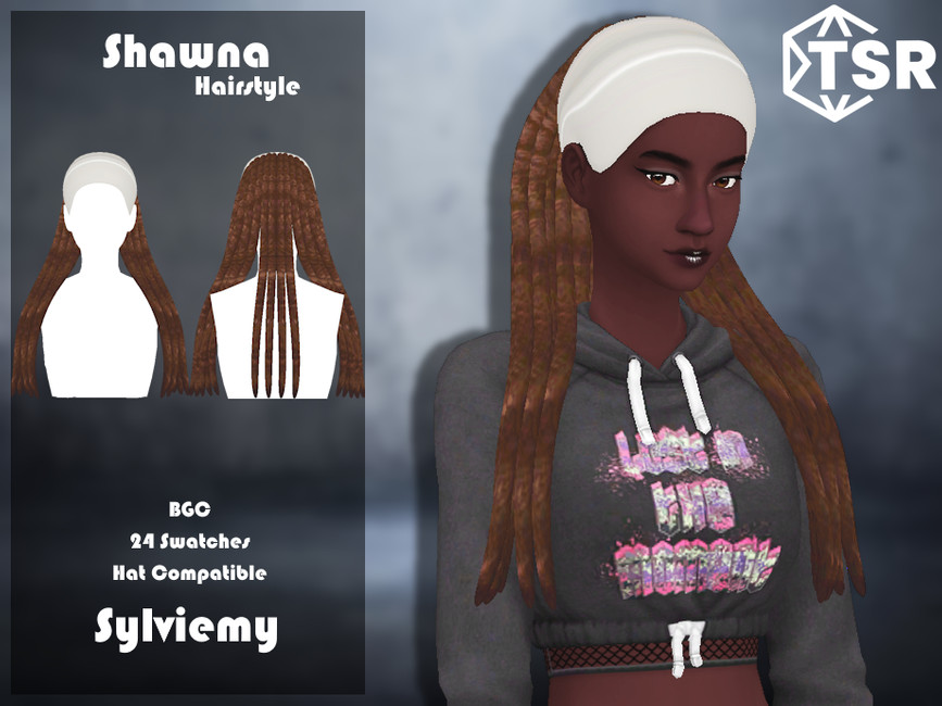 The Sims Resource - Shawna Hairstyle