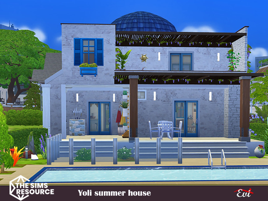The Sims Resource - Yoli summer house_ No CC