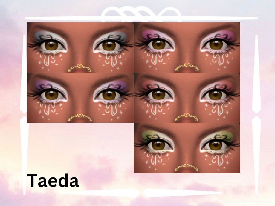 The Sims Resource | Cry Baby Eyeshadow