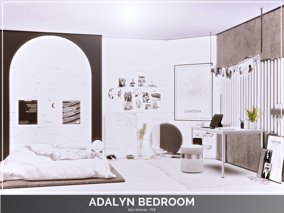 The Sims Resource | Adalyn Bedroom - TSR Only CC