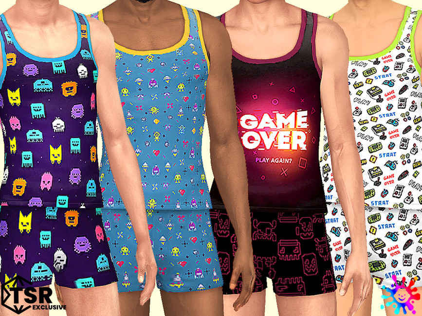 The Sims Resource - Game Over Tops