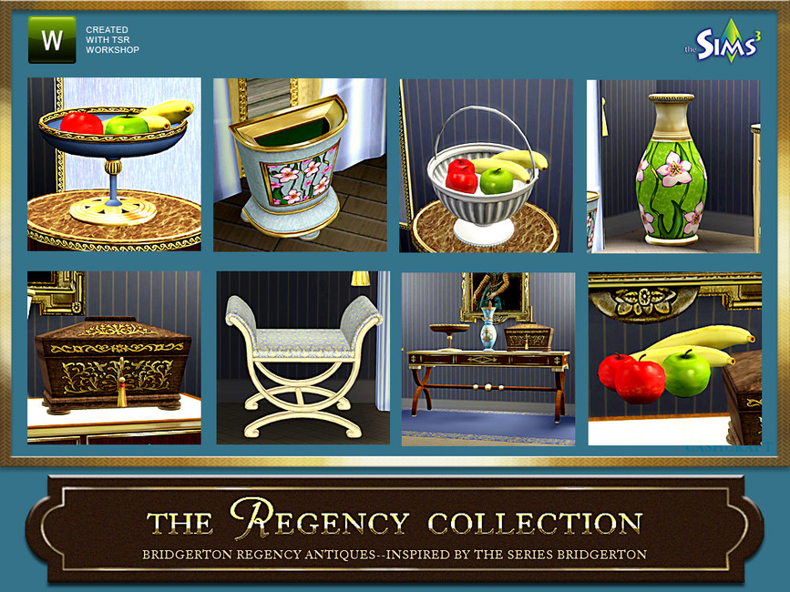 The Sims Resource - Bridgerton Regency Antiques