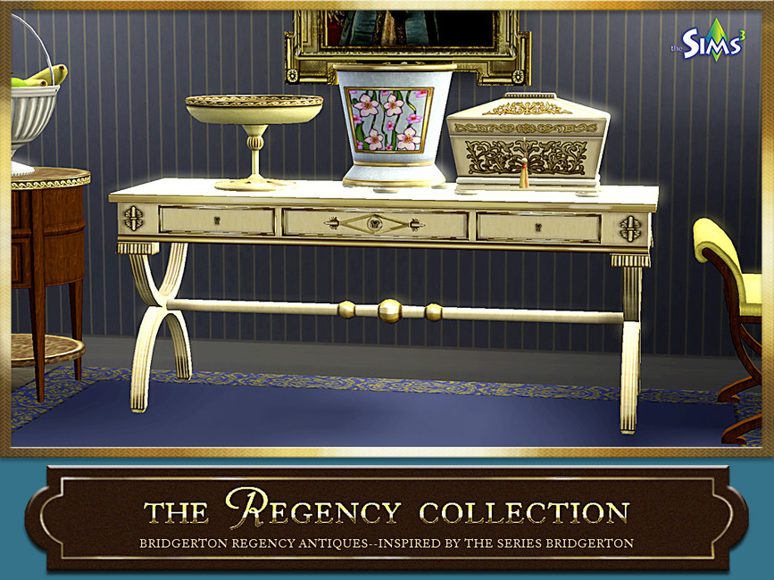 The Sims Resource - Bridgerton Regency Antiques