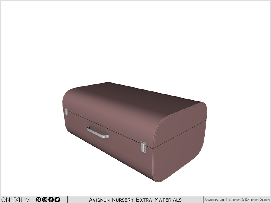 The Sims Resource | Avignon Decor Metal Chest