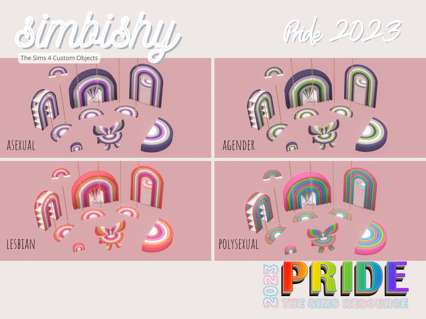 The Sims Resource - Pride 2023 Set