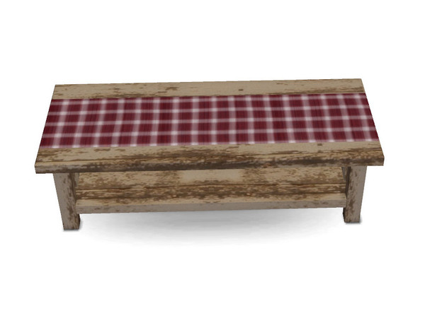 The Sims Resource | Rustic Farm Coffee Table