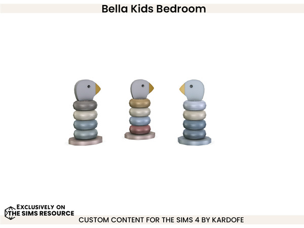 The Sims Resource | Bella Kids Bedroom Goose