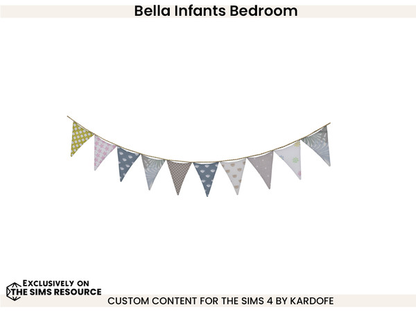 The Sims Resource | Bella Infants Bedroom Banners