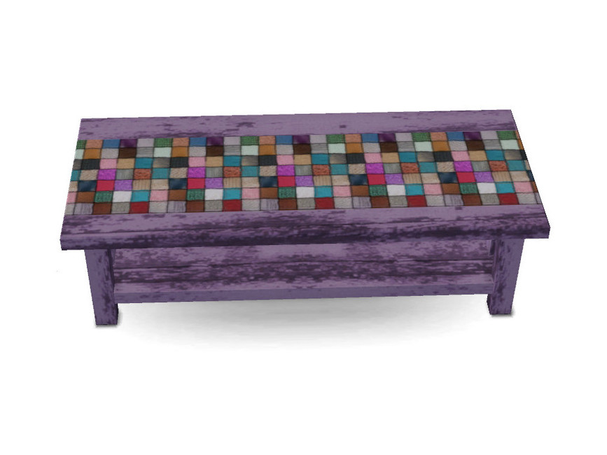 The Sims Resource - Rustic Farm Coffee Table