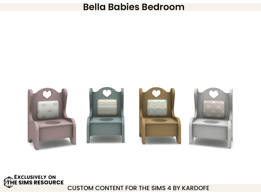 The Sims Resource - Bella Babies Bedroom Child potty