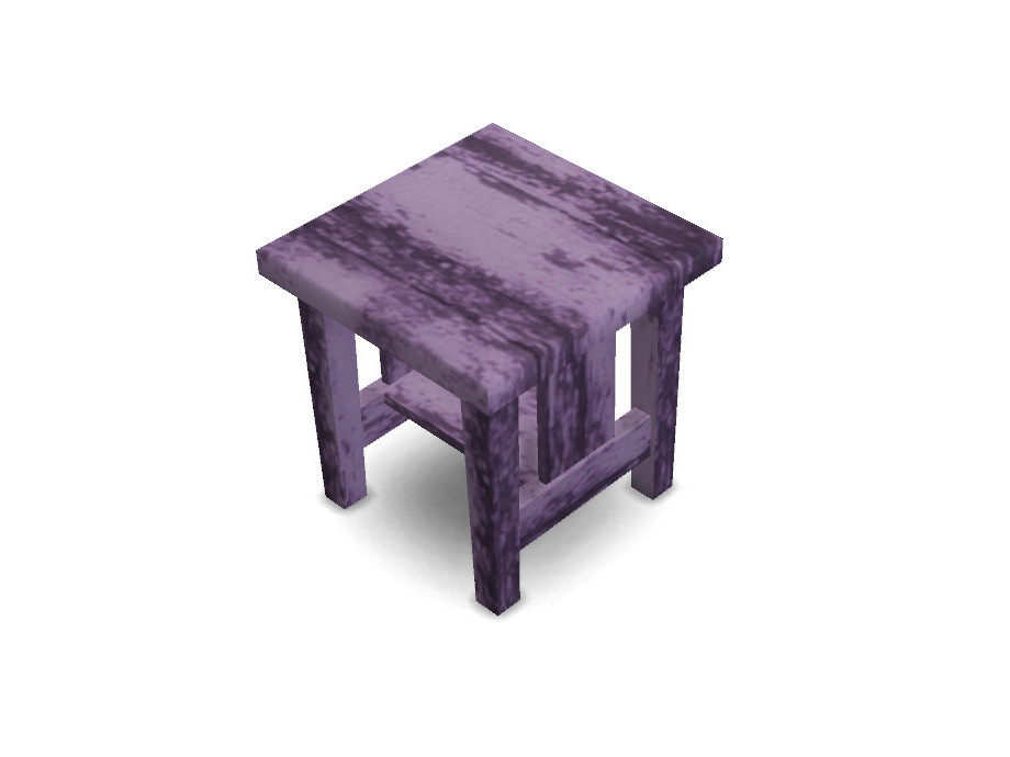 The Sims Resource | Rustic Farm End Table