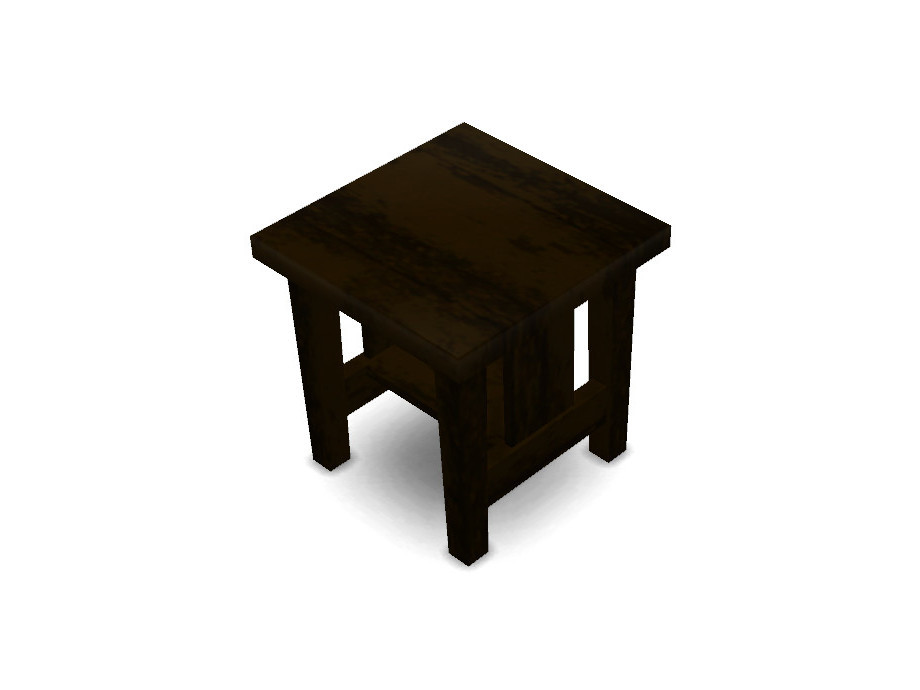 The Sims Resource | Rustic Farm End Table