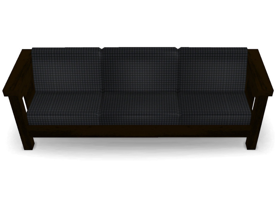 The Sims Resource | Rustic Farm Sofa