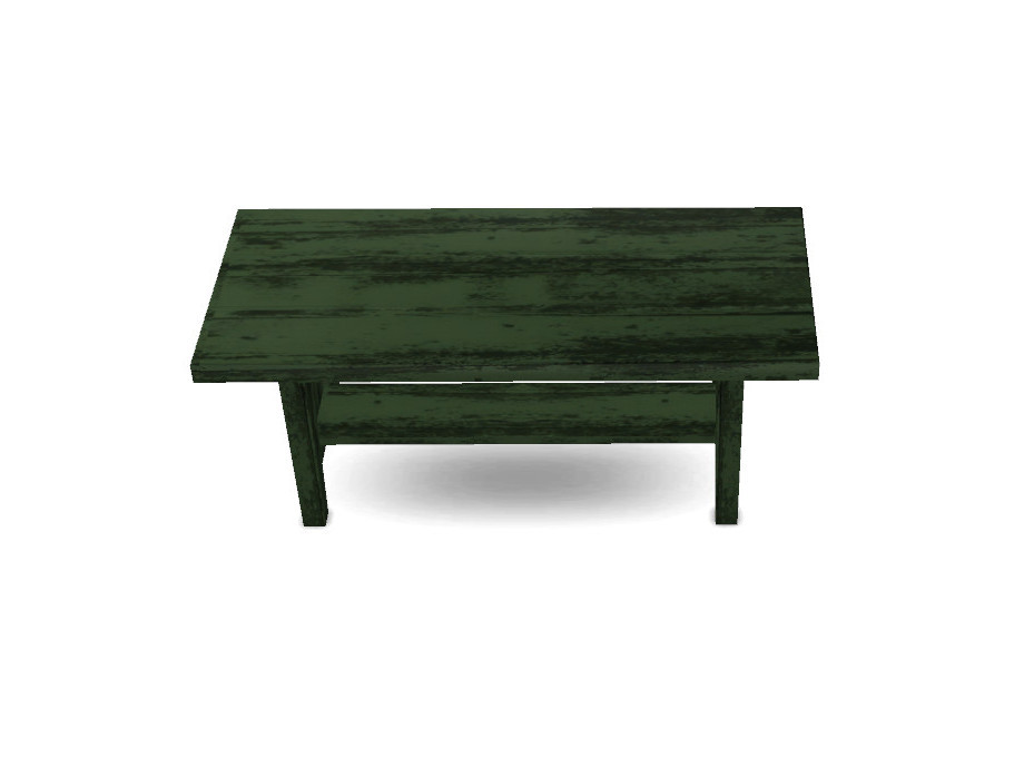 The Sims Resource | Rustic Farm Dining Table Small
