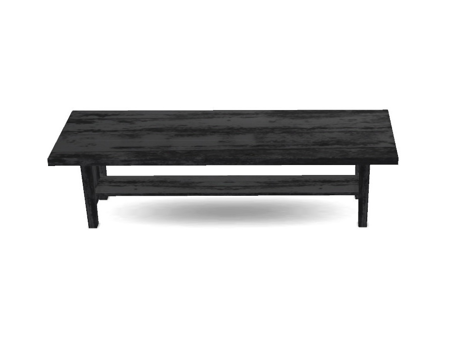 The Sims Resource | Rustic Farm Dining Table Large