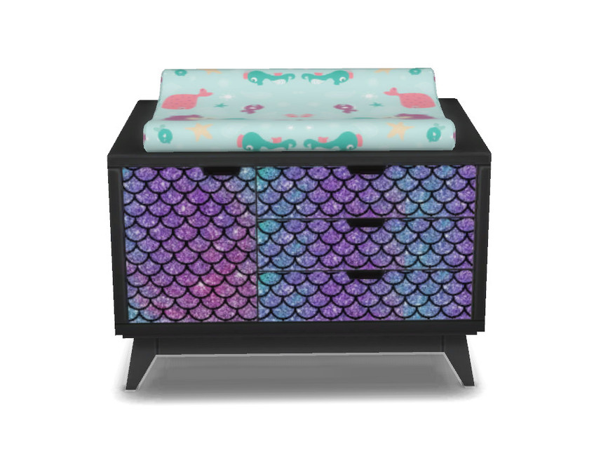 The Sims Resource - Mermaid Changing Table