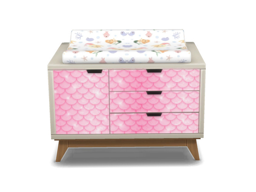 The Sims Resource - Mermaid Changing Table
