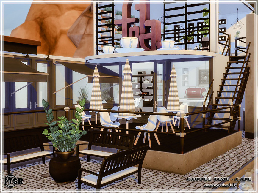 The Sims Resource - Coffe Time - Cafe