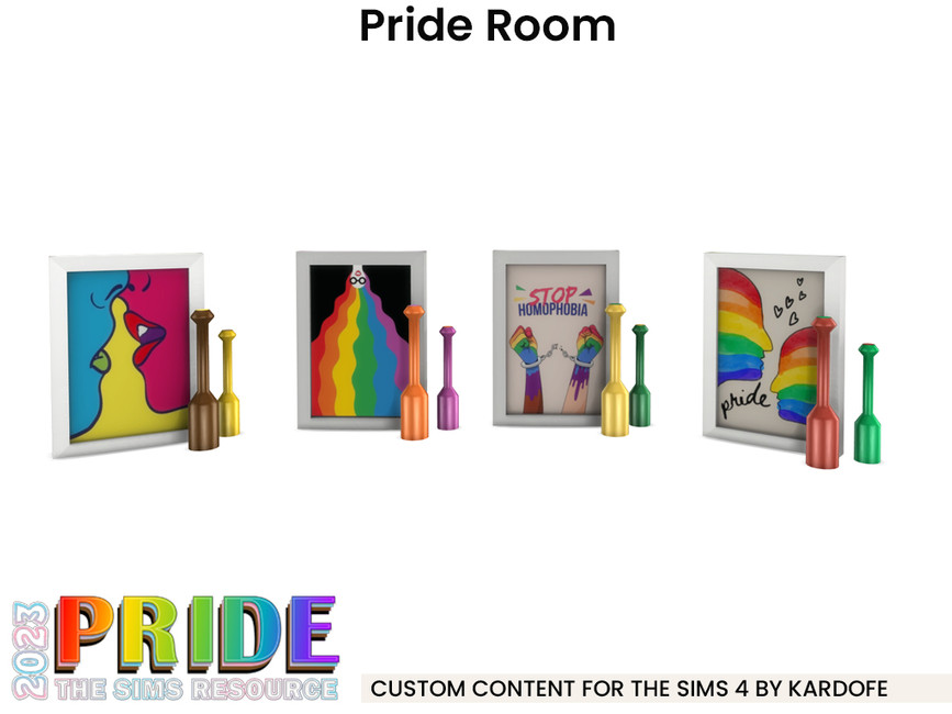 The Sims Resource - kardofe_Pride Room_ Box