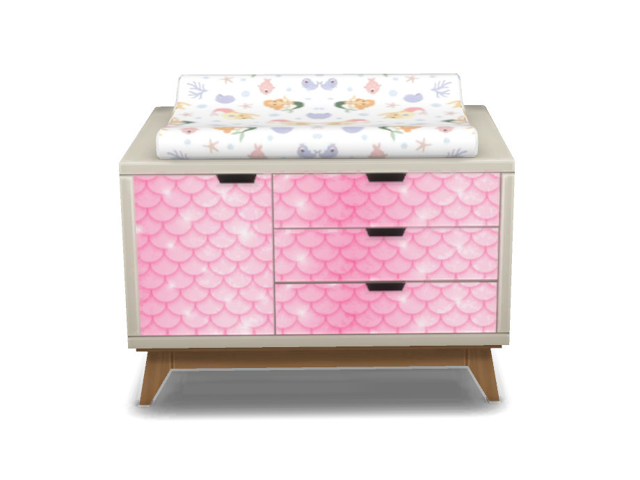 The Sims Resource | Mermaid Changing Table