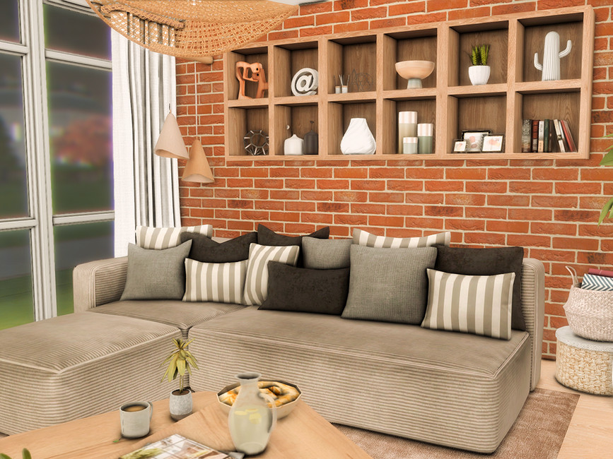 The Sims Resource - Elvin Living Room (TSR only CC)