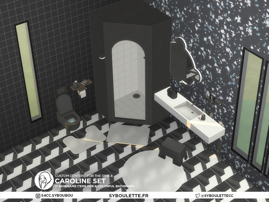 The Sims Resource - Patreon release - Caroline bathroom part 1