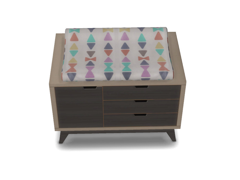 The Sims Resource | Fun Prints Changing Table (Growing Together)