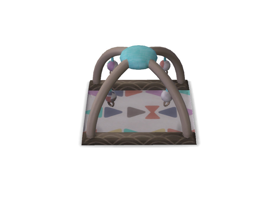 The Sims Resource | Fun Prints Infant Playmat (Growing Together)