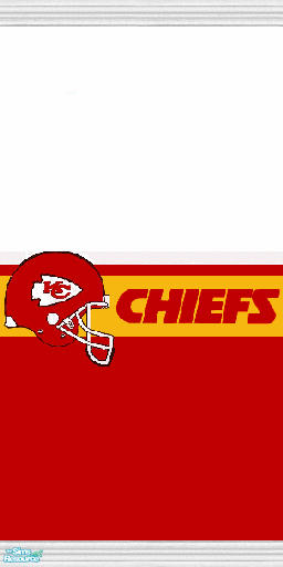 The Sims Resource - PT NFL Kansas City Chiefs Wall 2