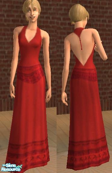 The Sims Resource | Red Formal