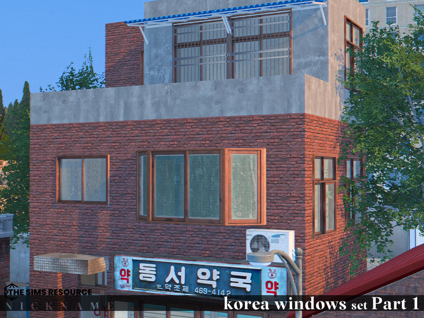 The Sims Resource - korea windows set Part1