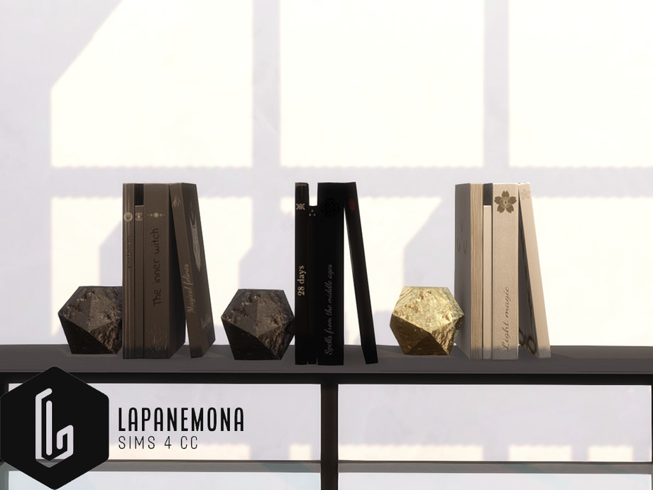 The Sims Resource | HEX - Modern witch living room - Modern spellbooks