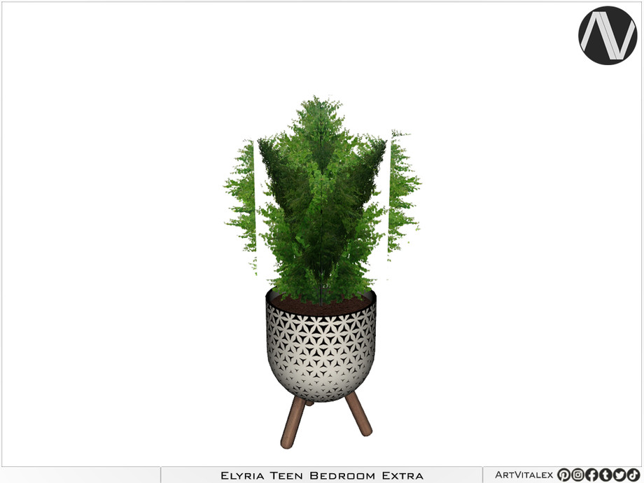 The Sims Resource | Elyria Small Plant