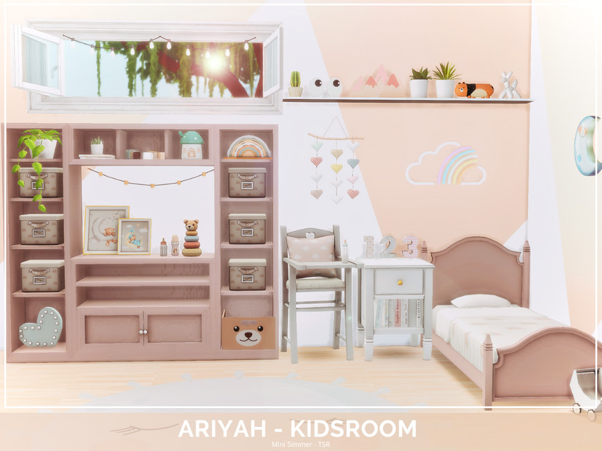 The Sims Resource - Ariyah Kidsroom - TSR Only CC