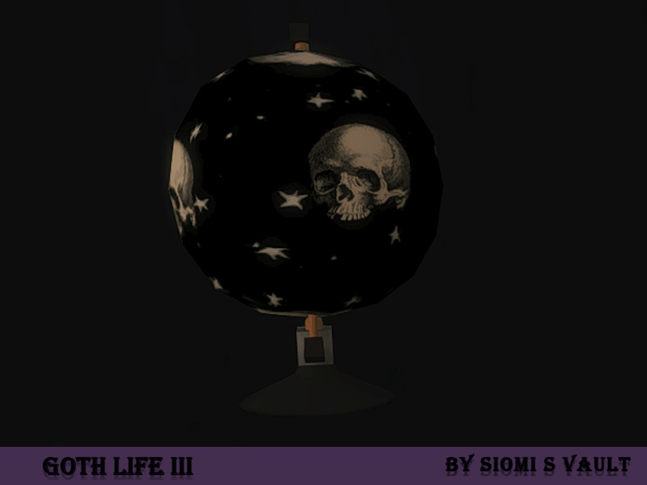 The Sims Resource | Goth Life III - Globe