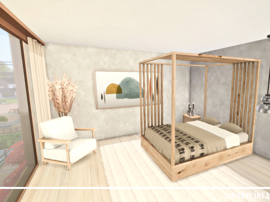 The Sims Resource | Japandi Bedroom