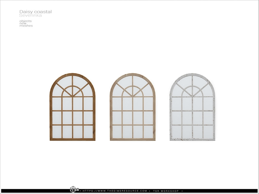 The Sims Resource - Daisy - wall mirror