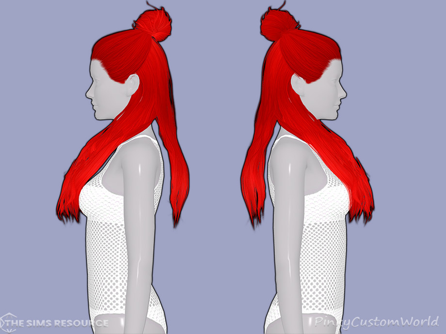 The Sims Resource | Retexture of Christa hair by LeahLillith