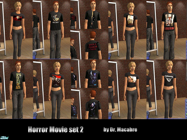 The Sims Resource | Horror Movie Set 2
