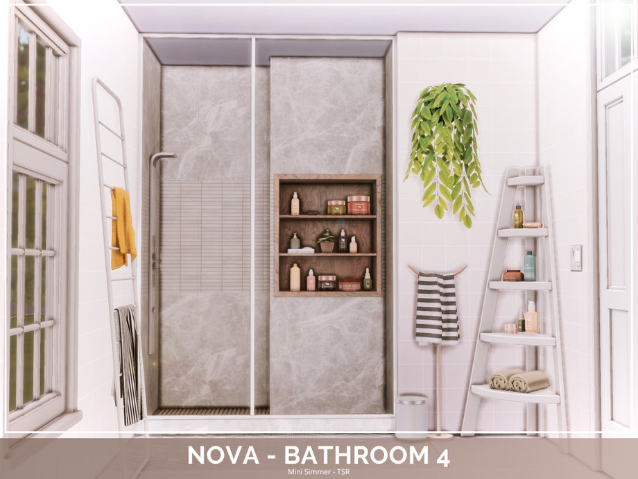 The Sims Resource | Nova Bathroom 4 - TSR only CC