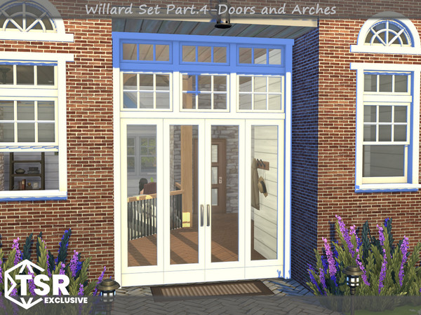 The Sims Resource | Willard Double Door 3x4