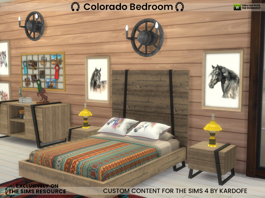 The Sims Resource | kardofe_Colorado Bedroom_Closet