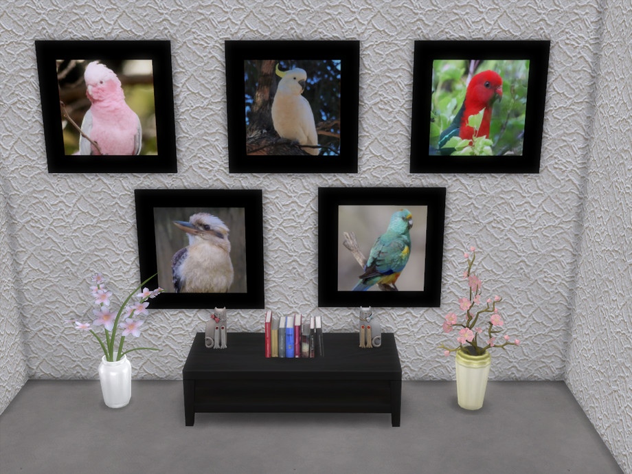The Sims Resource | Australian Birds Collection small