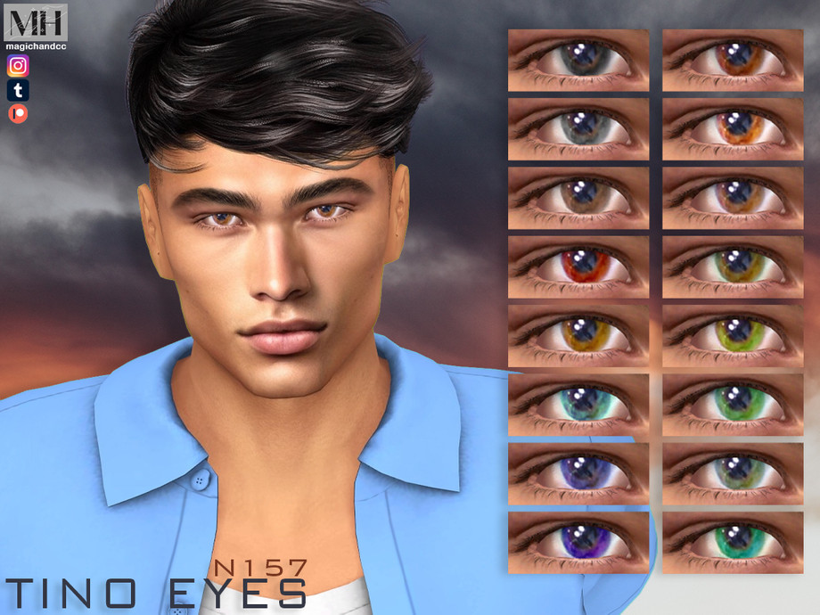 Male Eyes Sims 4 Cc