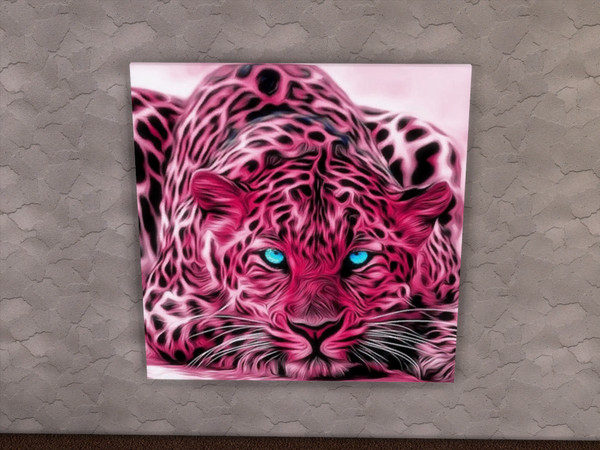 The Sims Resource | Pink Leopard (large)