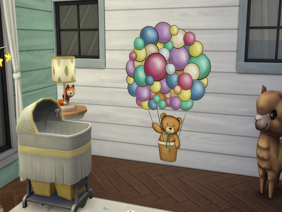 The Sims Resource | Teddy Bear Wall Decals