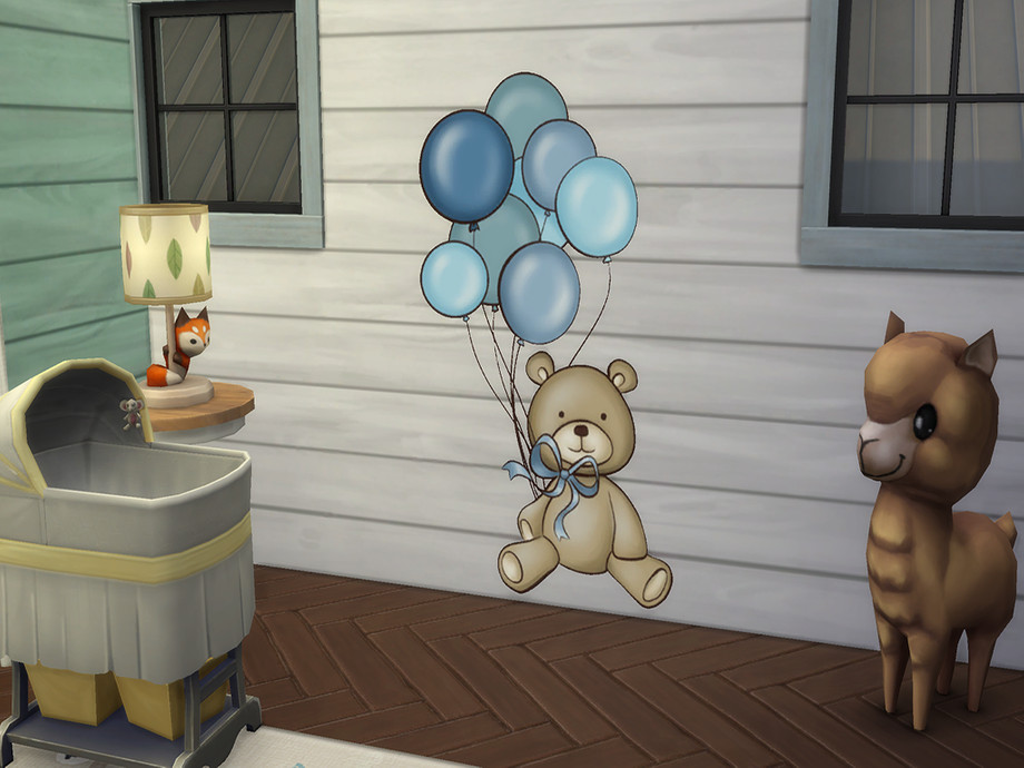 The Sims Resource | Teddy Bear Wall Decals